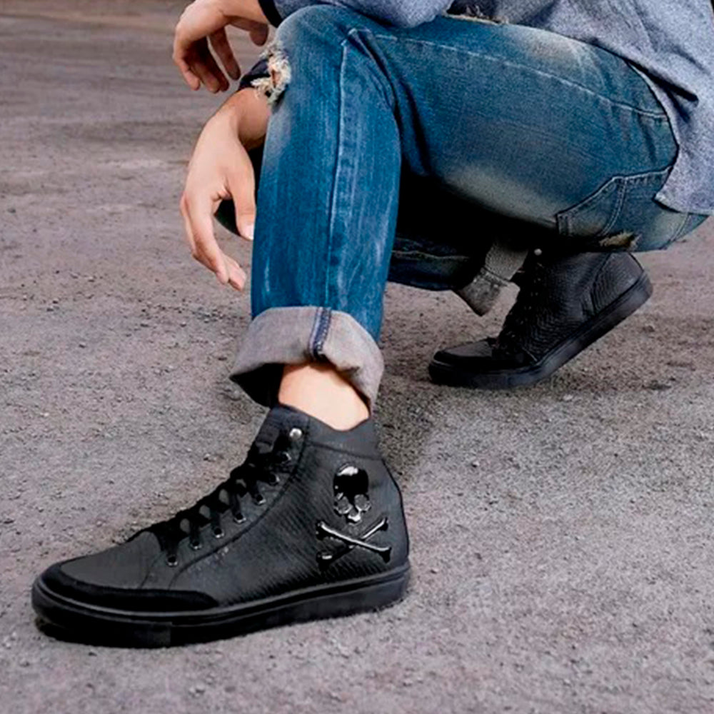 Calzado estilo gótico hombre – Skeletia Bootique