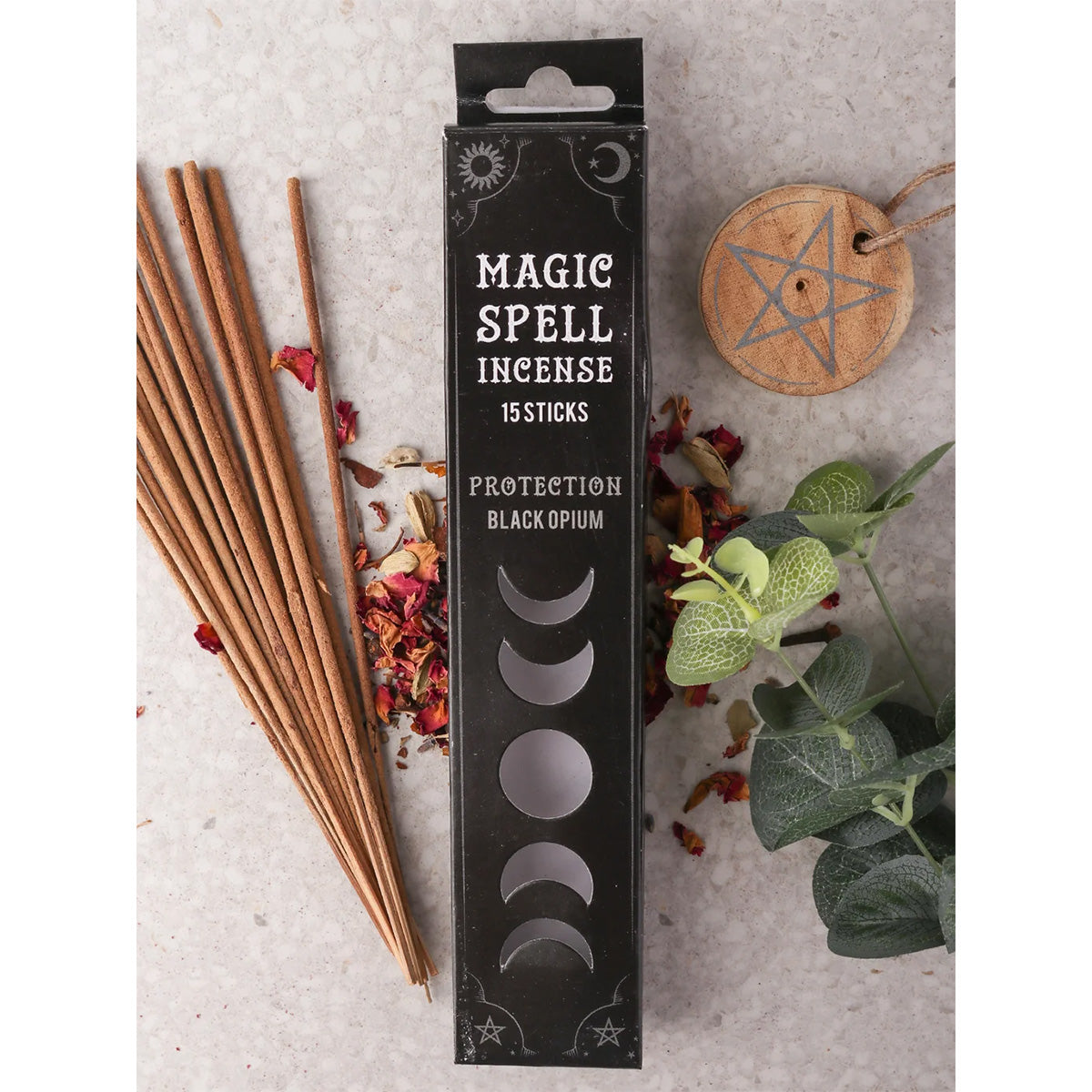 Opium 'Protection' Spell Incense Sticks - Skeletia – Skeletia Bootique